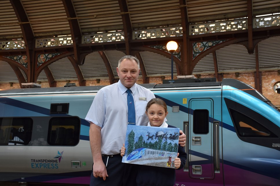 Quinn Kelly (8) from York won a competition to design TPE’s Christmas ...