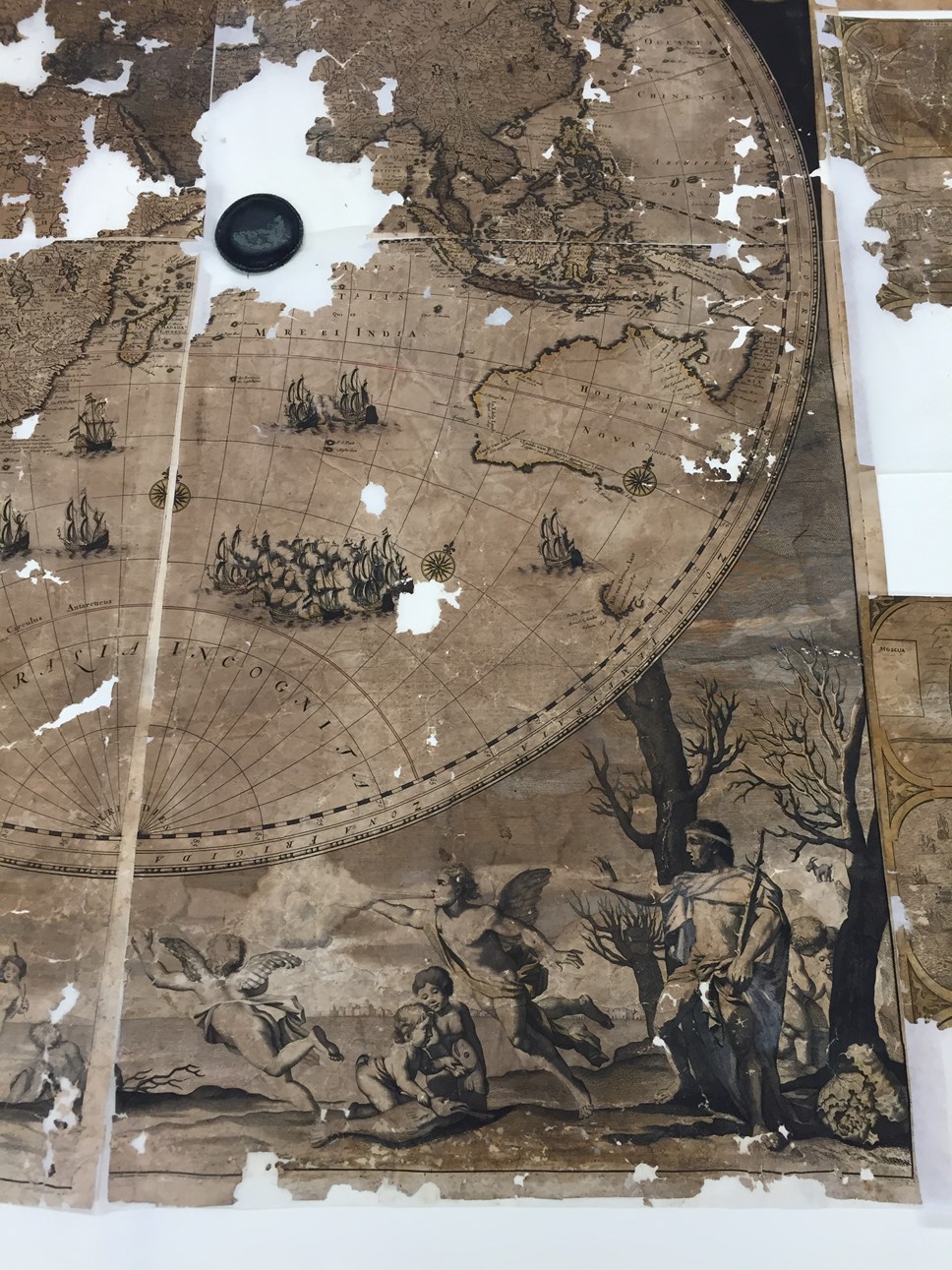 Restored section of map | National Library of Scotland Newsroom