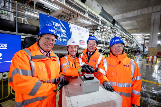 L-R Andy Lord, Mark Wild, Jules Pipe, Mike Brown