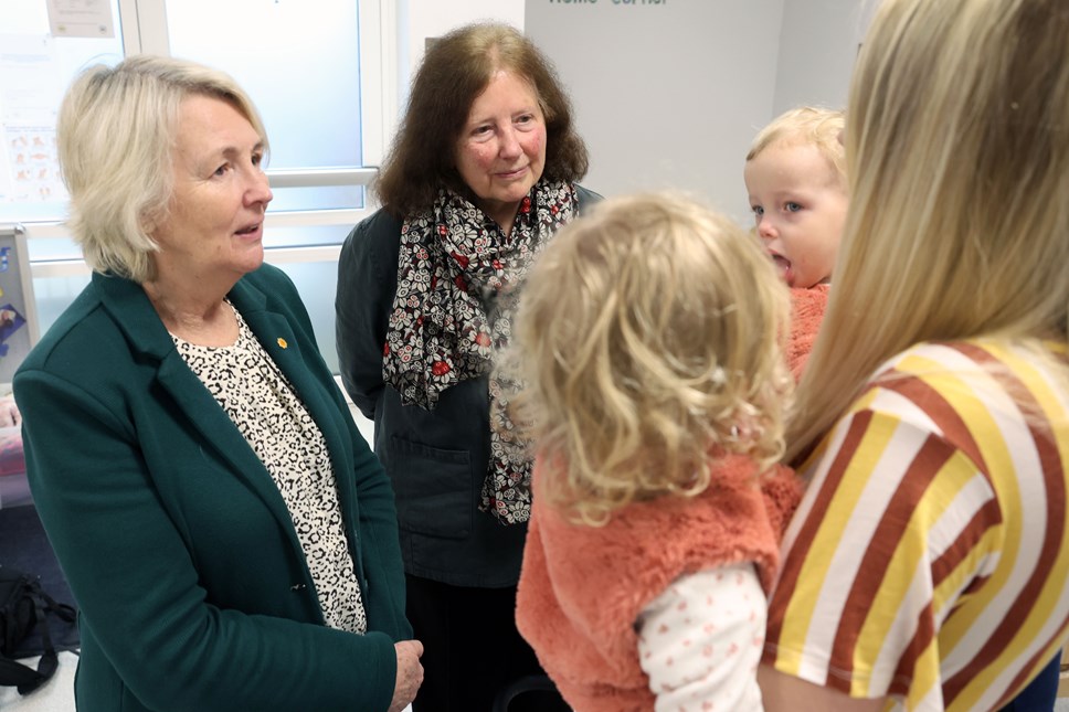 16.03.22 mh Flying Start Newport Visit 26 | Welsh Government News