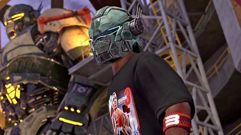 NBA 2K25 Season 3 Mechanical Helmet | 2K Newsroom