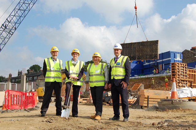 Flagship housing developments start