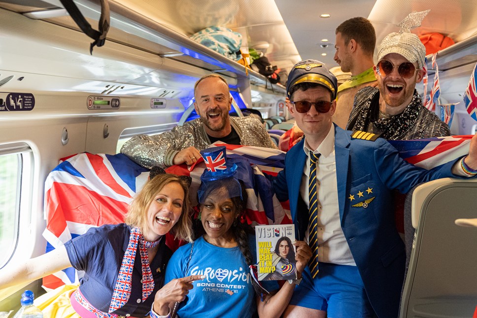Avanti West Coast Eurovision Train 4 | Avanti West Coast News