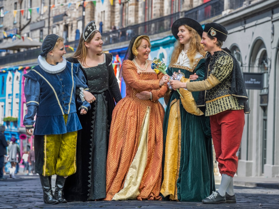 National Library staff dress for Renaissance | National Library of ...
