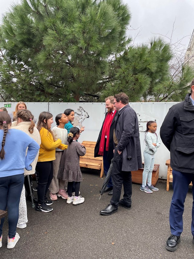 ECDP Garden unveiling