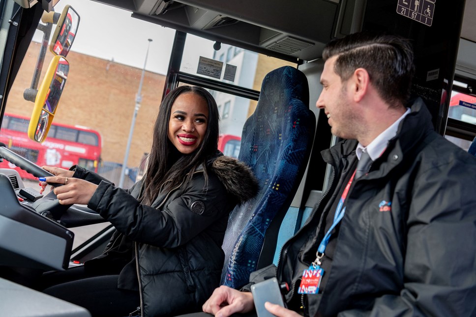 Apprentice Bus Driver, Chelsea Dash, Camberwell Bus Academy 4 | Go ...