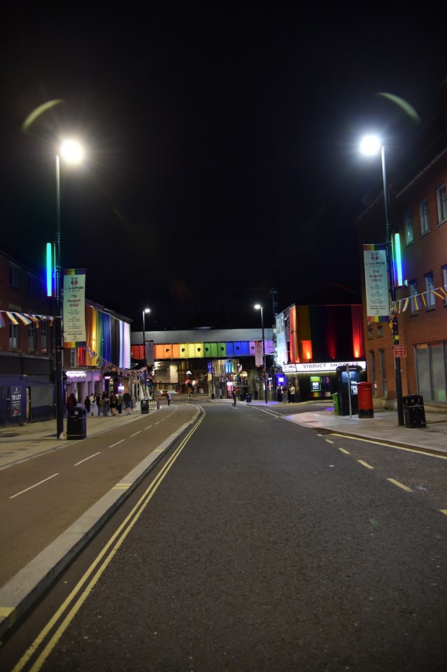 Lower Briggate Rainbow Lighting (4)