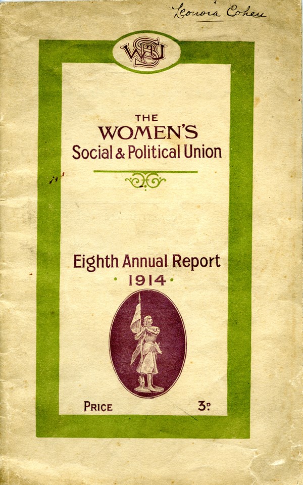 Object of the week- WSPU annual report