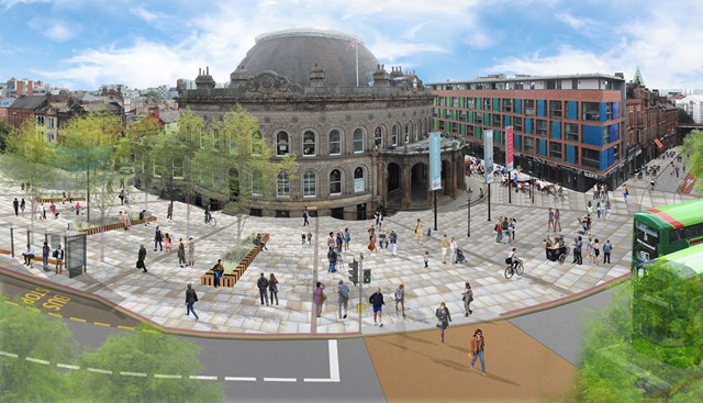 Connecting Leeds seeks views on The Corn Exchange City Centre Gateway