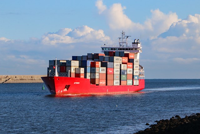 port of tyne container ship