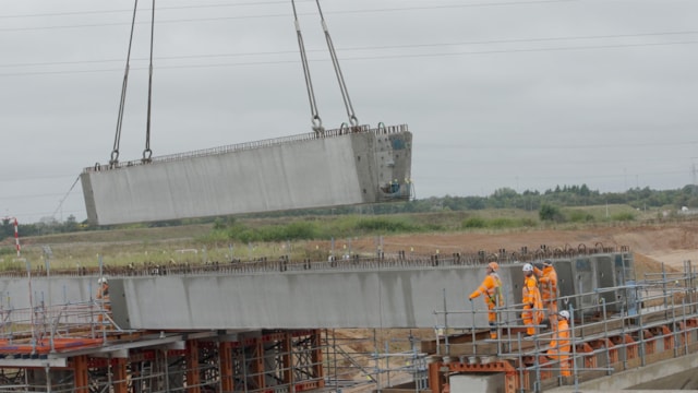 Beam close up: Interchange Station takes step forward with bridge ...