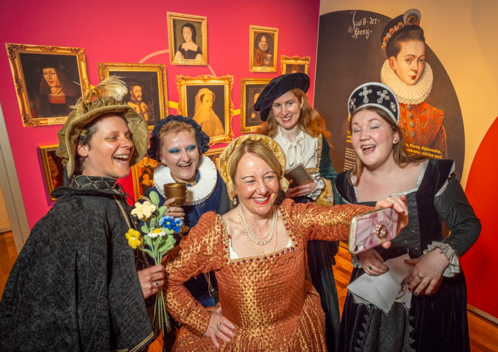 National Library staff dress for Renaissance | National Library of ...