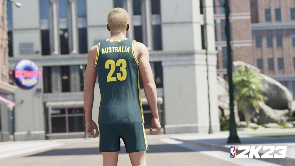 08 24 NBA 2K23 National Team Jerseys 2K Day Countdown AUS BACK ...