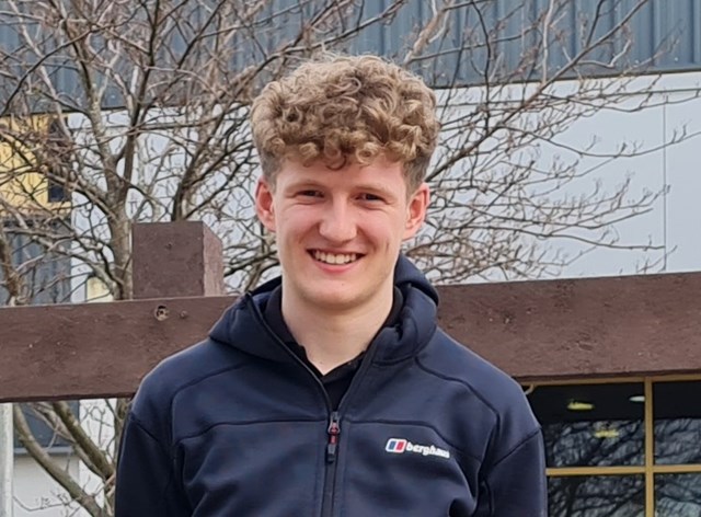 Rob Rowson is working at AstraZeneca in Macclesfield while studying ...