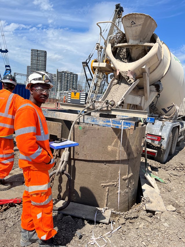 From office cleaner to HS2 site engineer in just a year