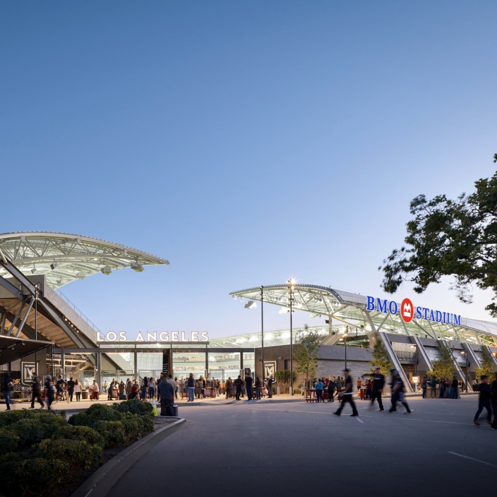 BMO Stadium Front Gate | Allied Universal News