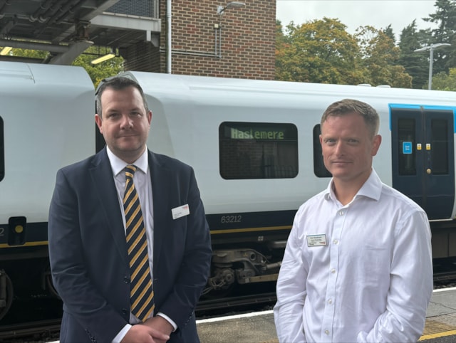 Mark Goodall and Eric Woodward
