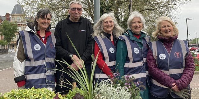 Volunteers’ biodiversity boost for Barry stations