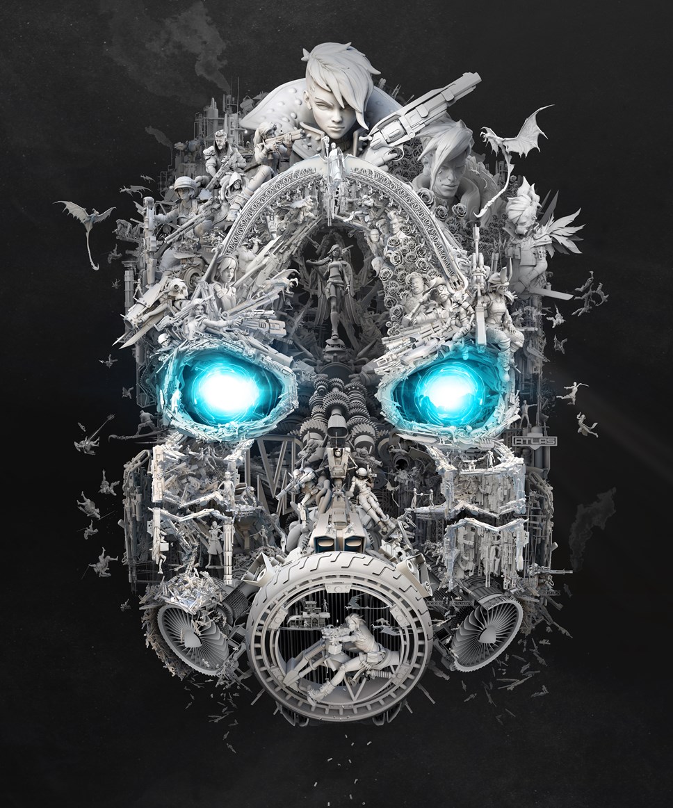 BL3 Mask of Mayhem Teaser Art Vertical | 2K Newsroom