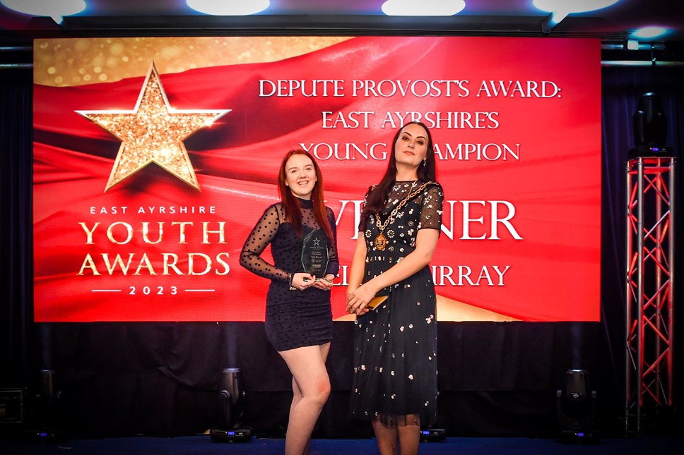 Overall winner Kelle Murray | East Ayrshire Council News