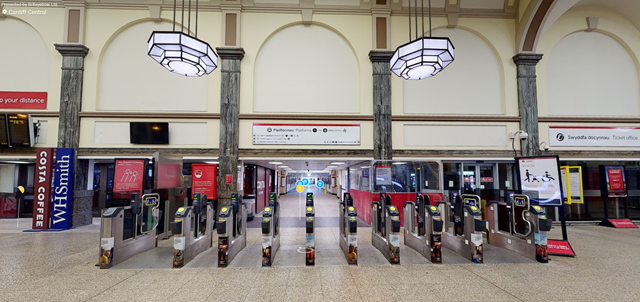 AR maps of TfW stations to assist passengers