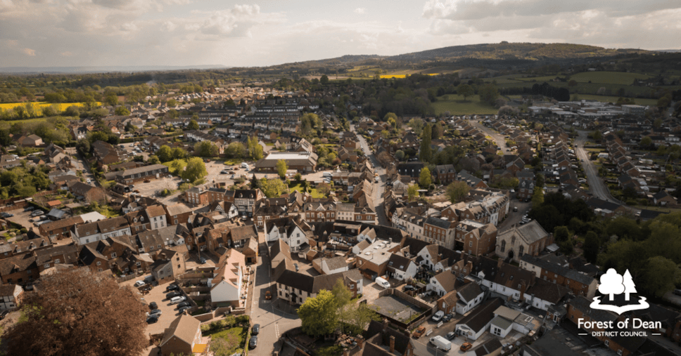 Aerial Image - FODDC | Forest of Dean District Council News