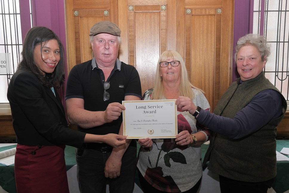 Lyn and Chris Monks, from Preston | Lancashire County Council News