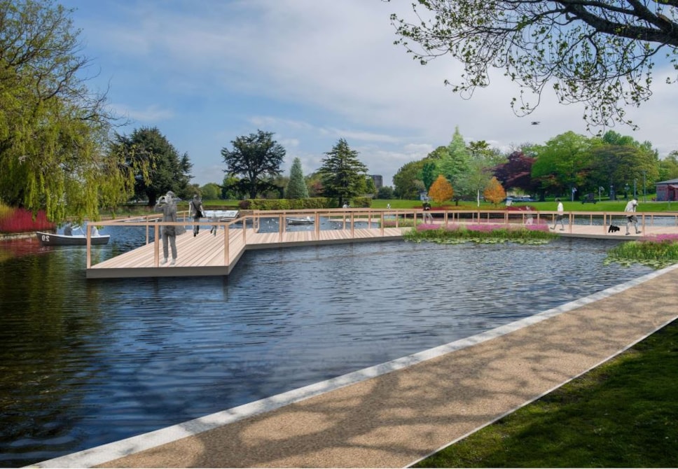 Cooper Park Pond rendering 2 | Moray Council News